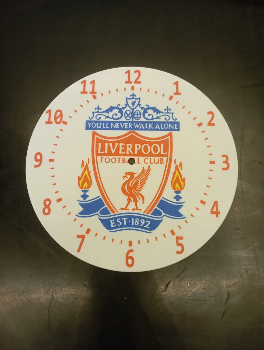 FC Liverpool wall clock - Free 3D Print Model - MakerWorld