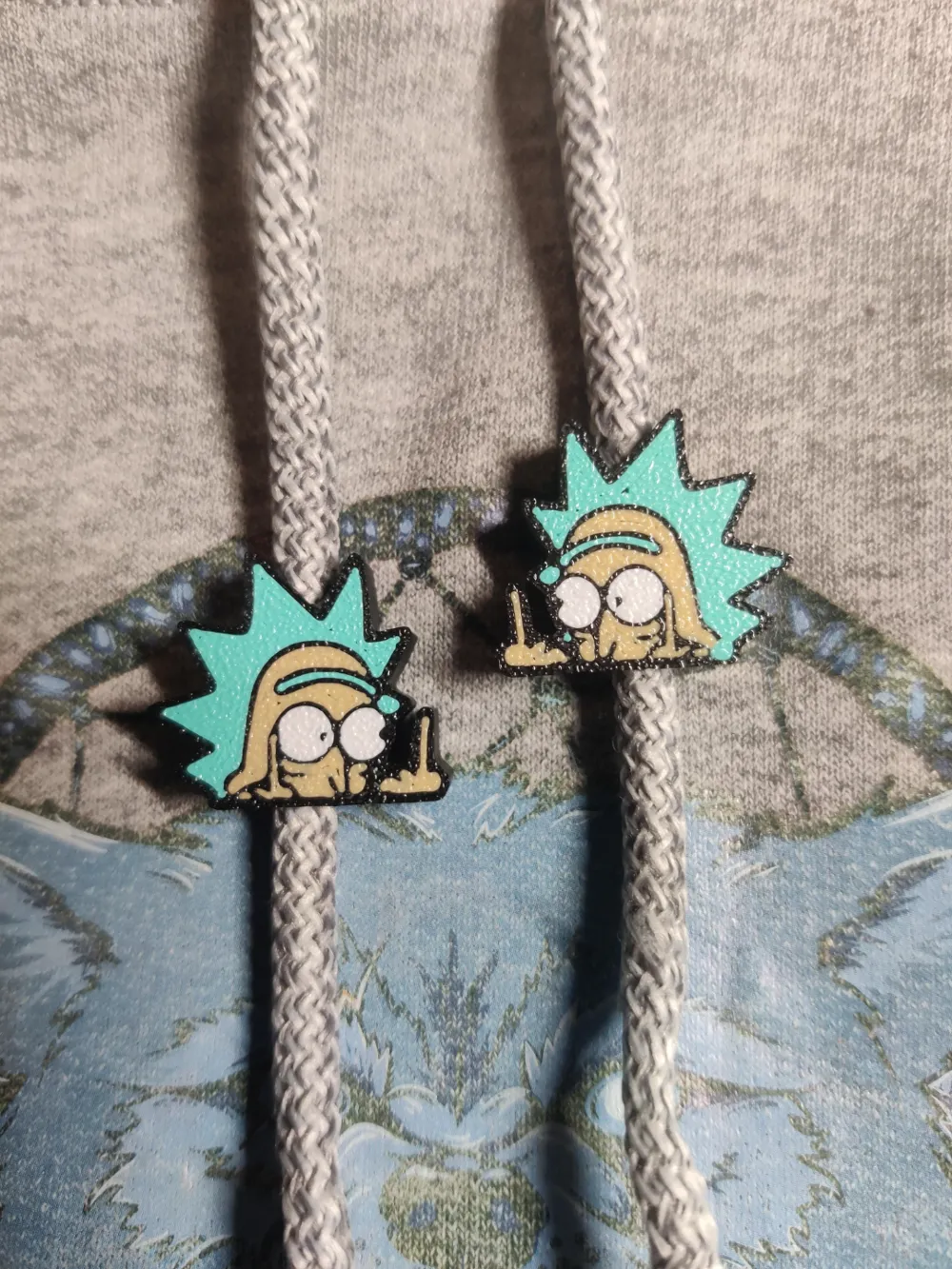 Rick Hoodie Drawstring Beads by CHERRYSLICE - MakerWorld