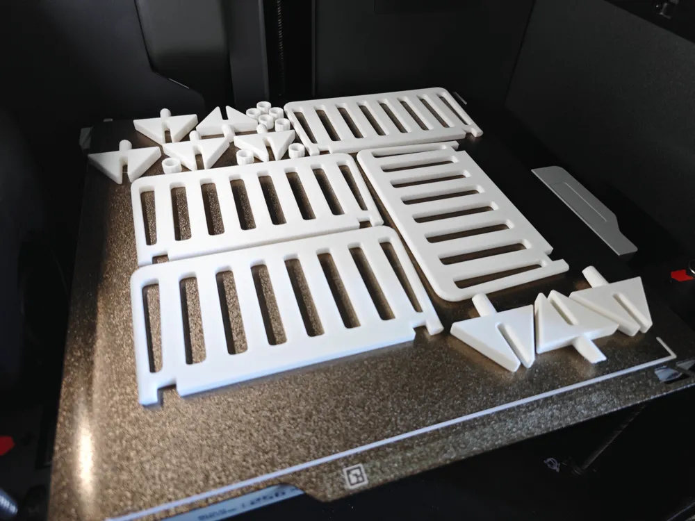 Divider for Ikea Vesken (narrow trolley) V1 by Yuan - MakerWorld