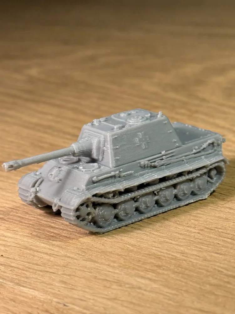 Mini Tank - Tiger I - Free 3D Print Model - MakerWorld