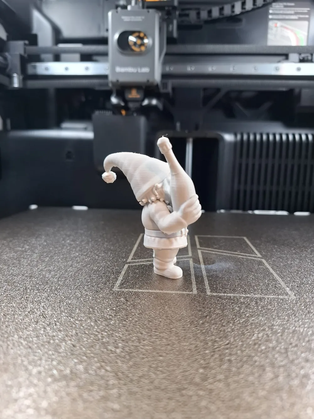 New Year Cheer Gnome - Free 3D Print Model - MakerWorld