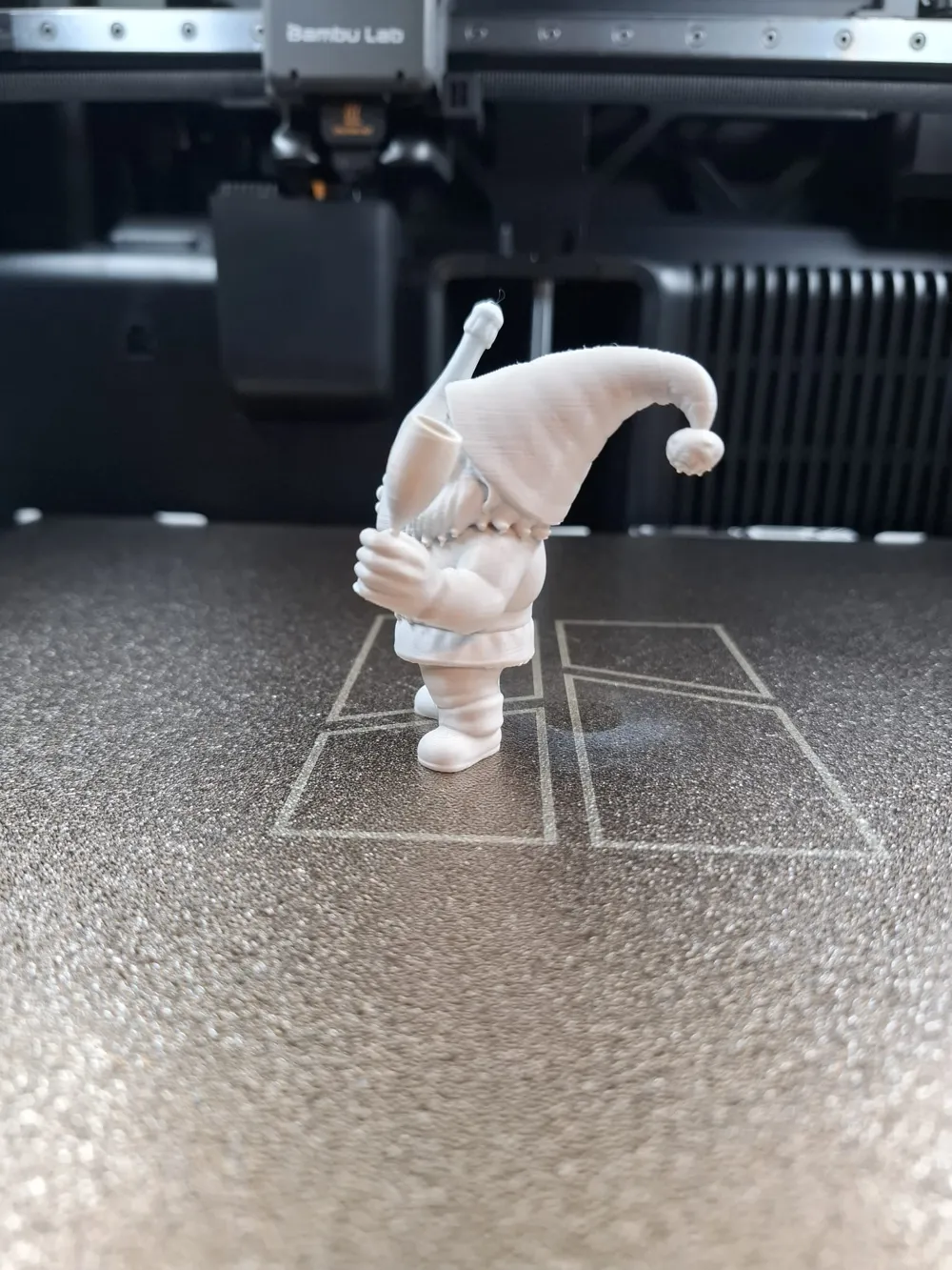 New Year Cheer Gnome - Free 3D Print Model - MakerWorld