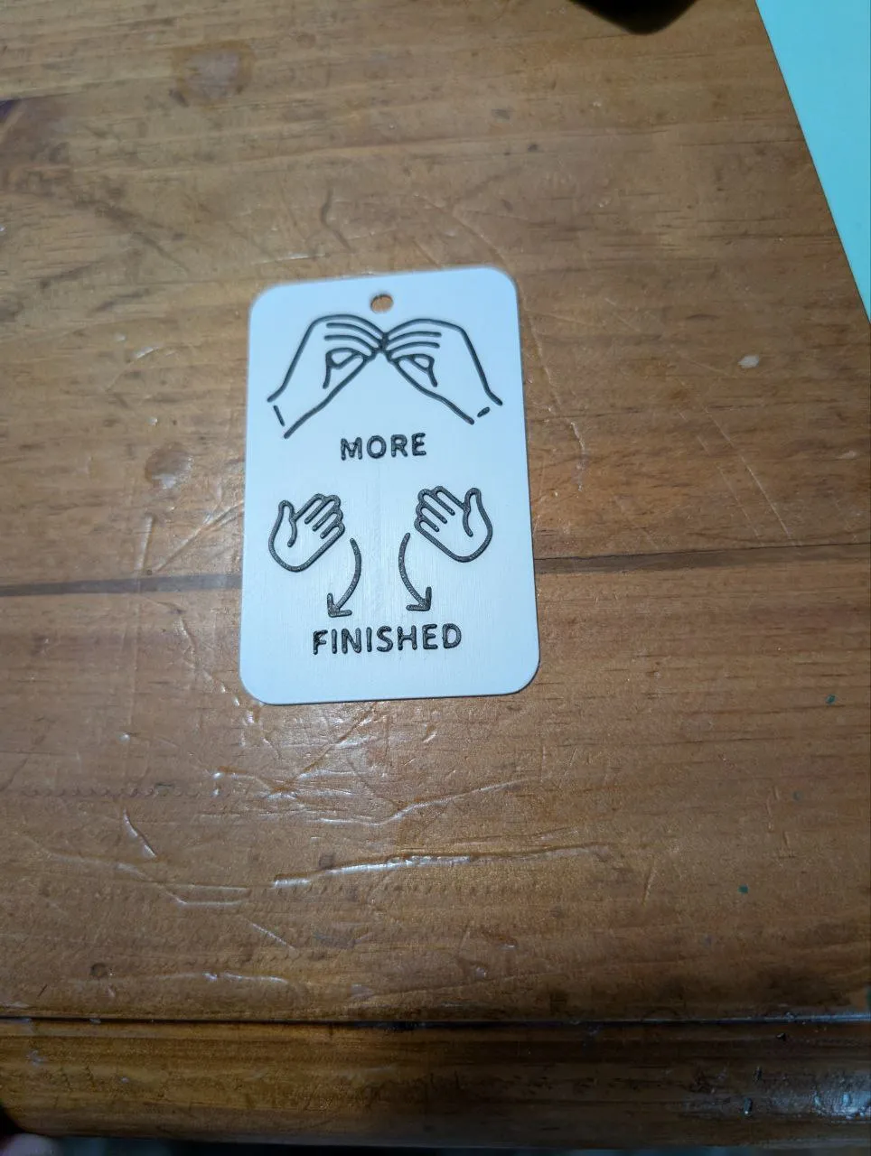 Classroom Visual Cue Cards - Free 3D Print Model - MakerWorld