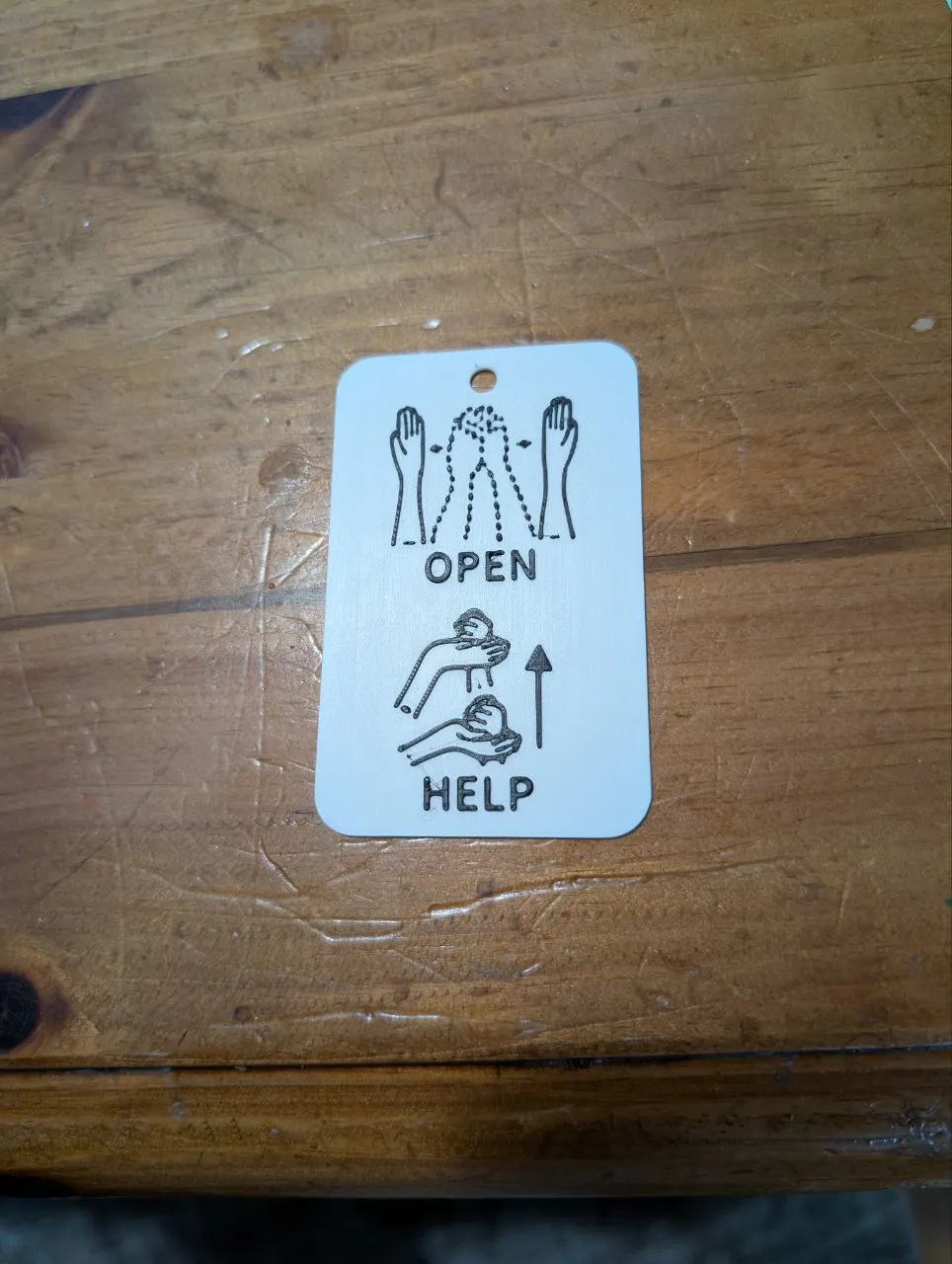 Classroom Visual Cue Cards - Free 3D Print Model - MakerWorld