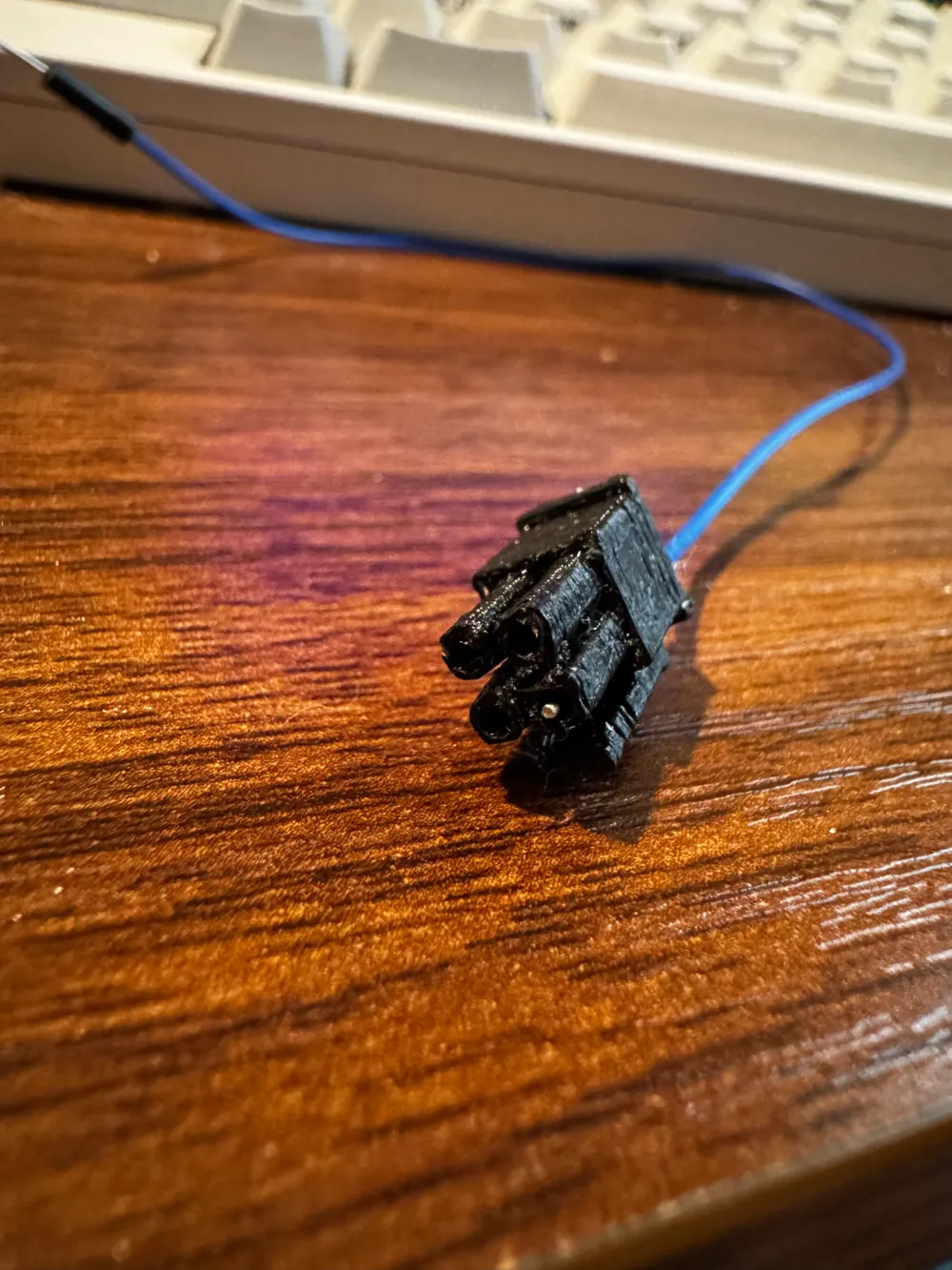 Ams Lite Molex P4 Connector Male Female Free 3d Print Model