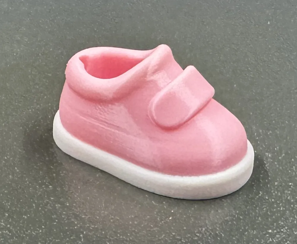 Chubby Kawaii Baby Shoe Keychain - Free 3D Print Model - MakerWorld