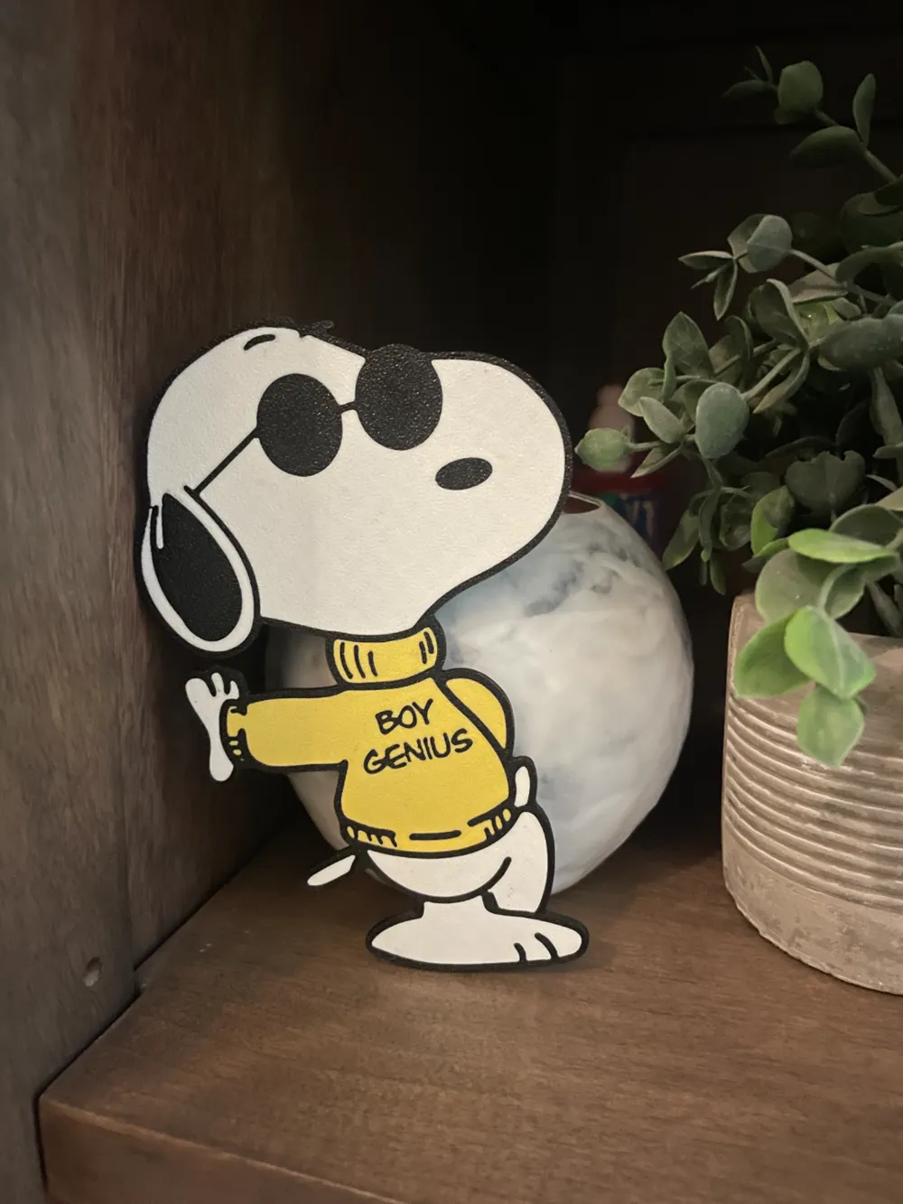 Snoopy Cutout display / Wall Art / Charlie Brown by 3D Prints This Week ...