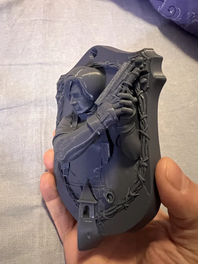 Pixel Trophy – Leon S. Kennedy | Resident Evil 4 - Free 3D Print Model ...