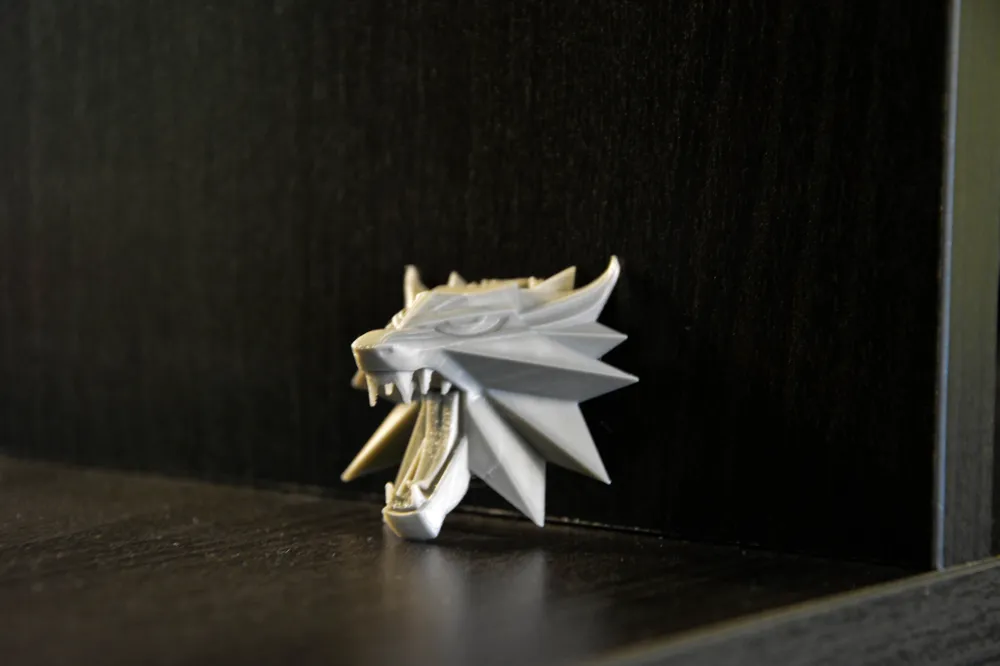 The Witcher 3 Medallion Drawstring Bead for Hoodie - Free 3D Print ...