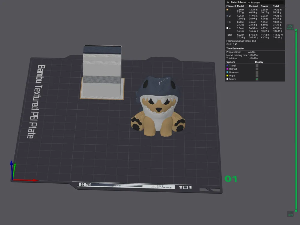 Cat in Shark Costume by Neopyx3D MakerWorld: Download Free 3D Models