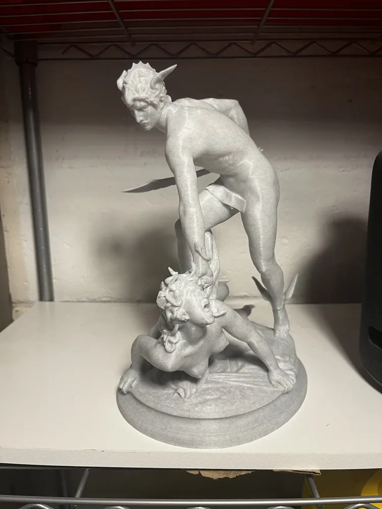 Perseus Slaying Medusa Remixed by lepermessiah MakerWorld: Download ...