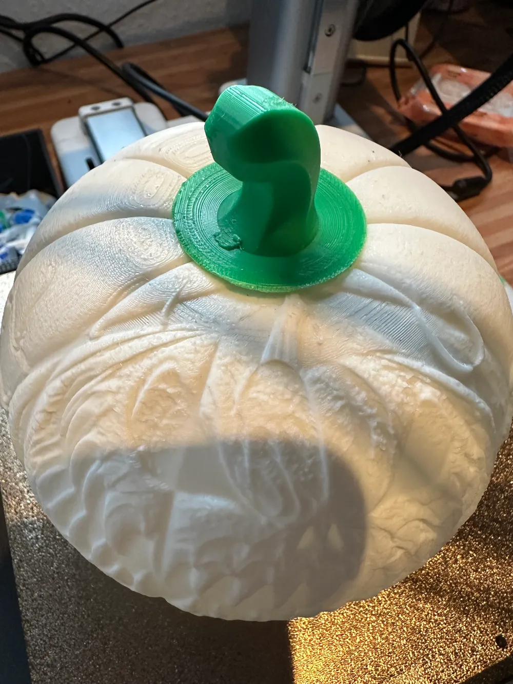 Lithophane Horror Pumpkin ca 133mm by OfficerSnickers - MakerWorld