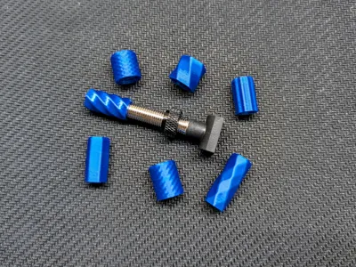 Presta & Schrader – Custom Valve Caps by Andor_YokoMakerWorld: Download ...