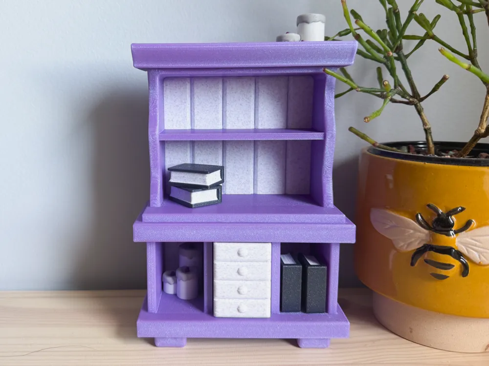The Hutch and book magnet by Layersingreen MakerWorld: Download Free 3D Models