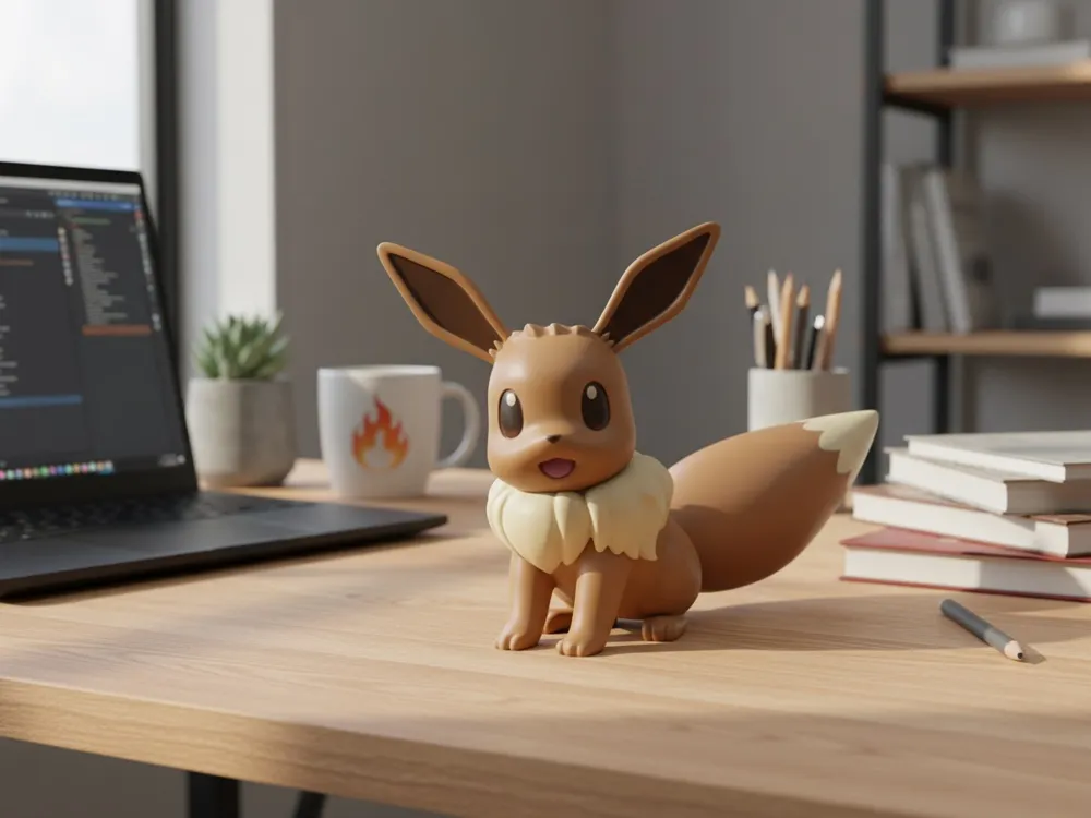 pokemon - eevee - Free 3D Print Model - MakerWorld