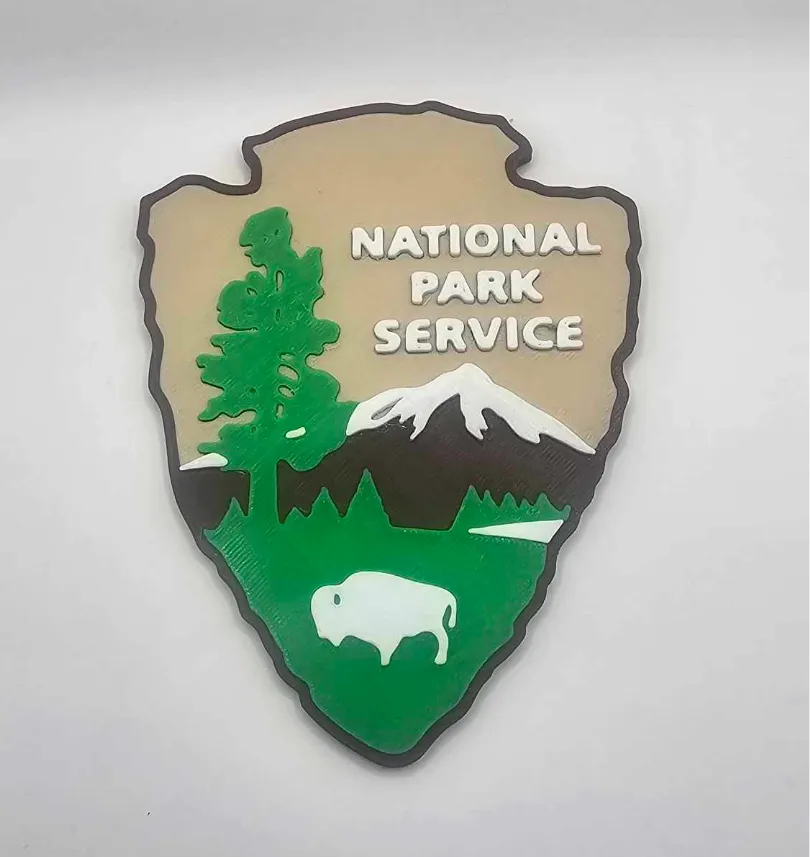 National Park Service Sign by 3dProStudio - MakerWorld