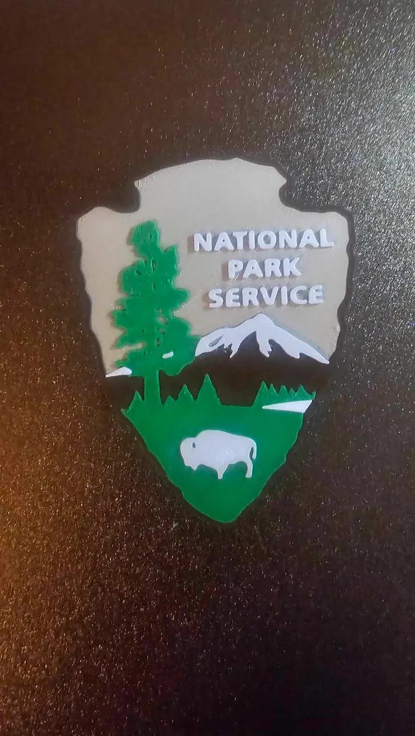 National Park Service Sign - Free 3D Print Model - MakerWorld
