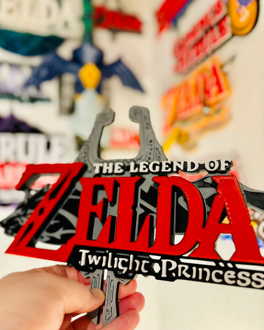 Zelda Twilight Princess Logo by Hylijan - MakerWorld