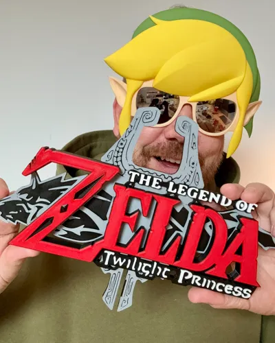 Zelda Twilight Princess Logo by Hylijan - MakerWorld