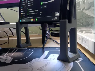 3d printed monitor stand - MakerWorld