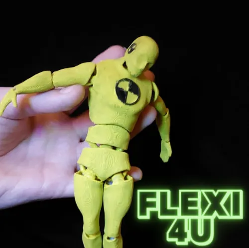 flexi test dummy by flexi4u MakerWorld: Download Free 3D Models