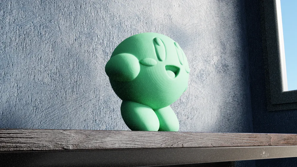Chibi Kirby - Free 3D Print Model - MakerWorld