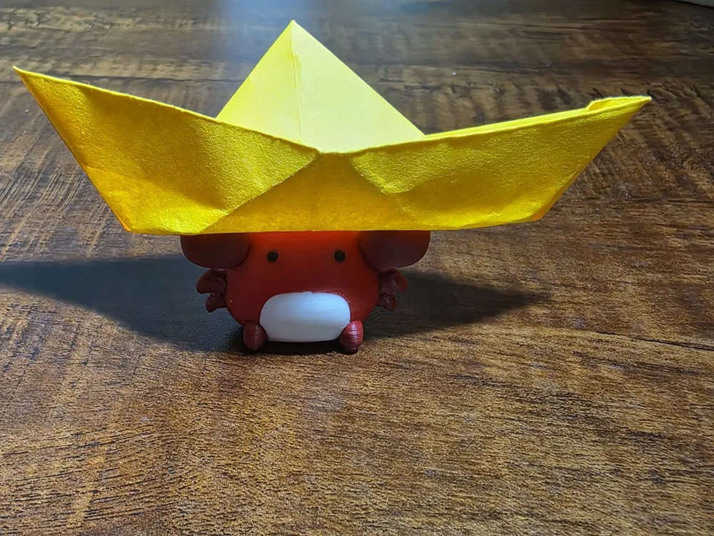 Kaniki - Sameko Saba Crab Fan Mascot by Finn_128 MakerWorld: Download ...