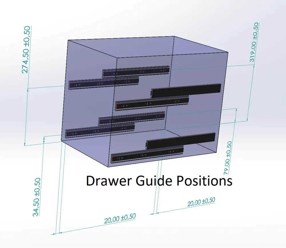 Printed Parts for mobile 4 AMS Rig + Cart Plans by Made.In.Meidling ...