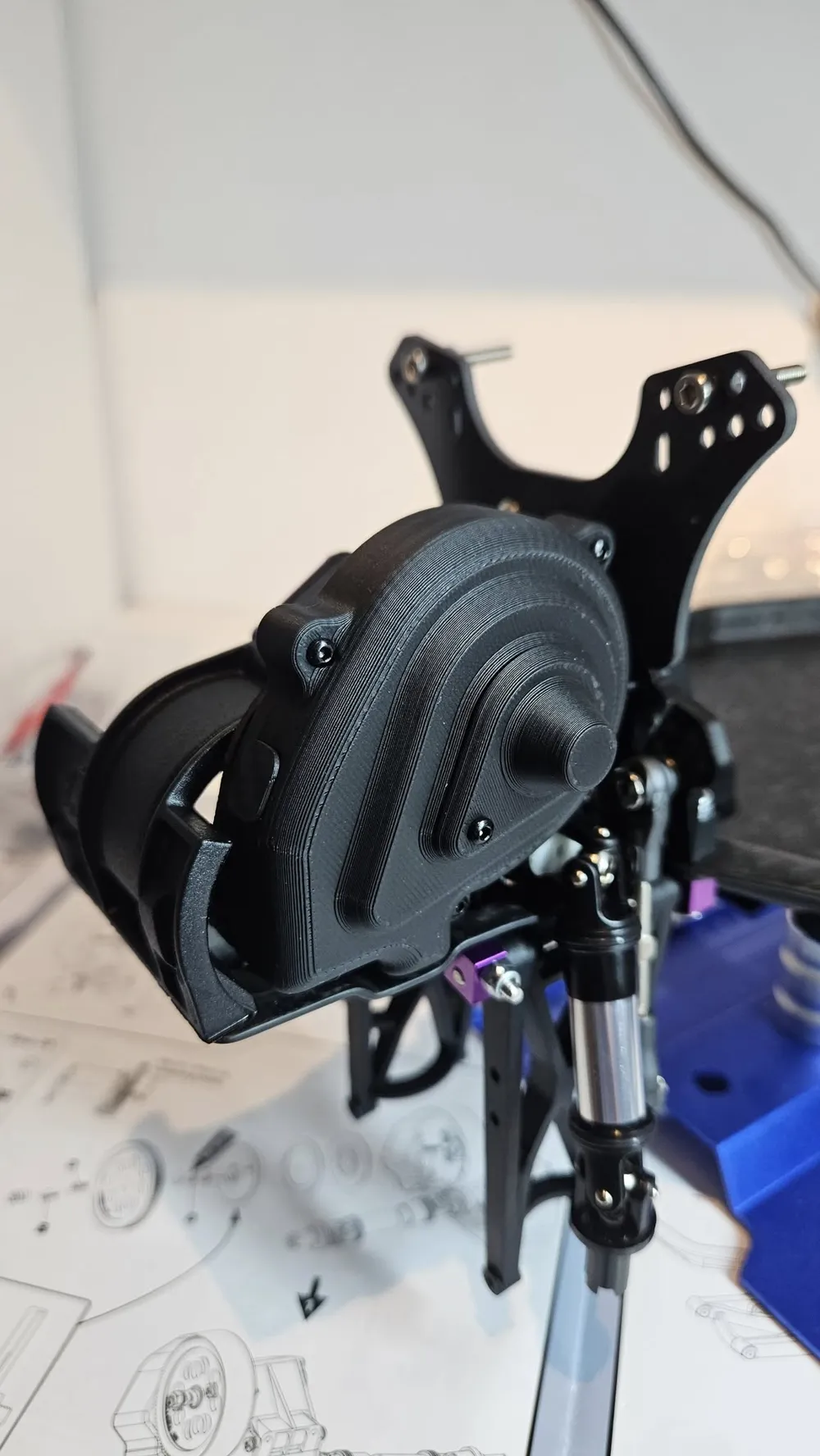 Cougar 2 Works Gear train cover - Free 3D Print Model - MakerWorld