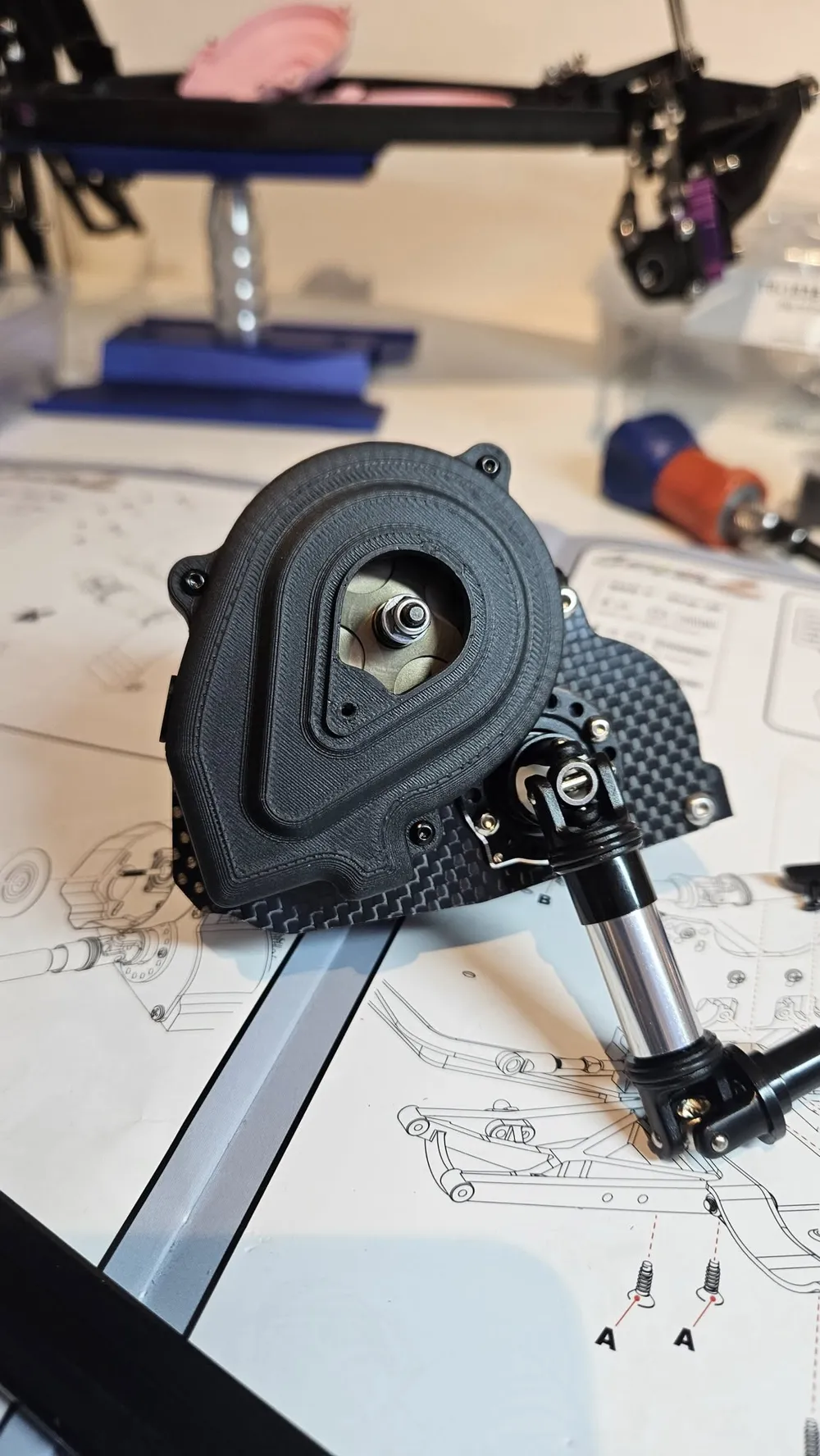 Cougar 2 Works Gear train cover - Free 3D Print Model - MakerWorld
