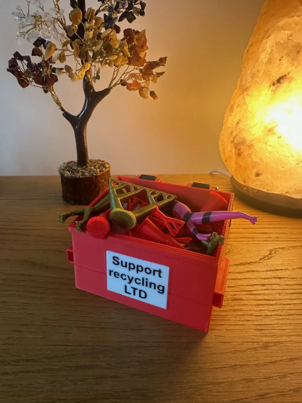 Desktop Dumpster by Benjo25 - MakerWorld