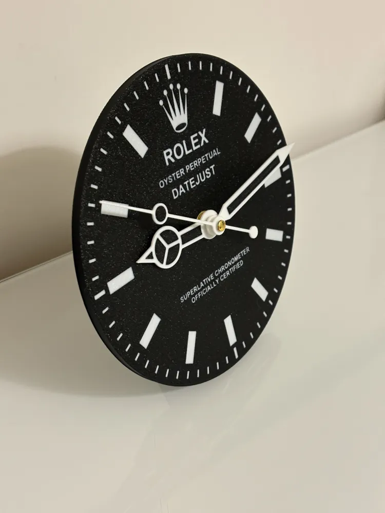 Rolex Datejust table clock by PabloLab MakerWorld: Download Free 3D Models
