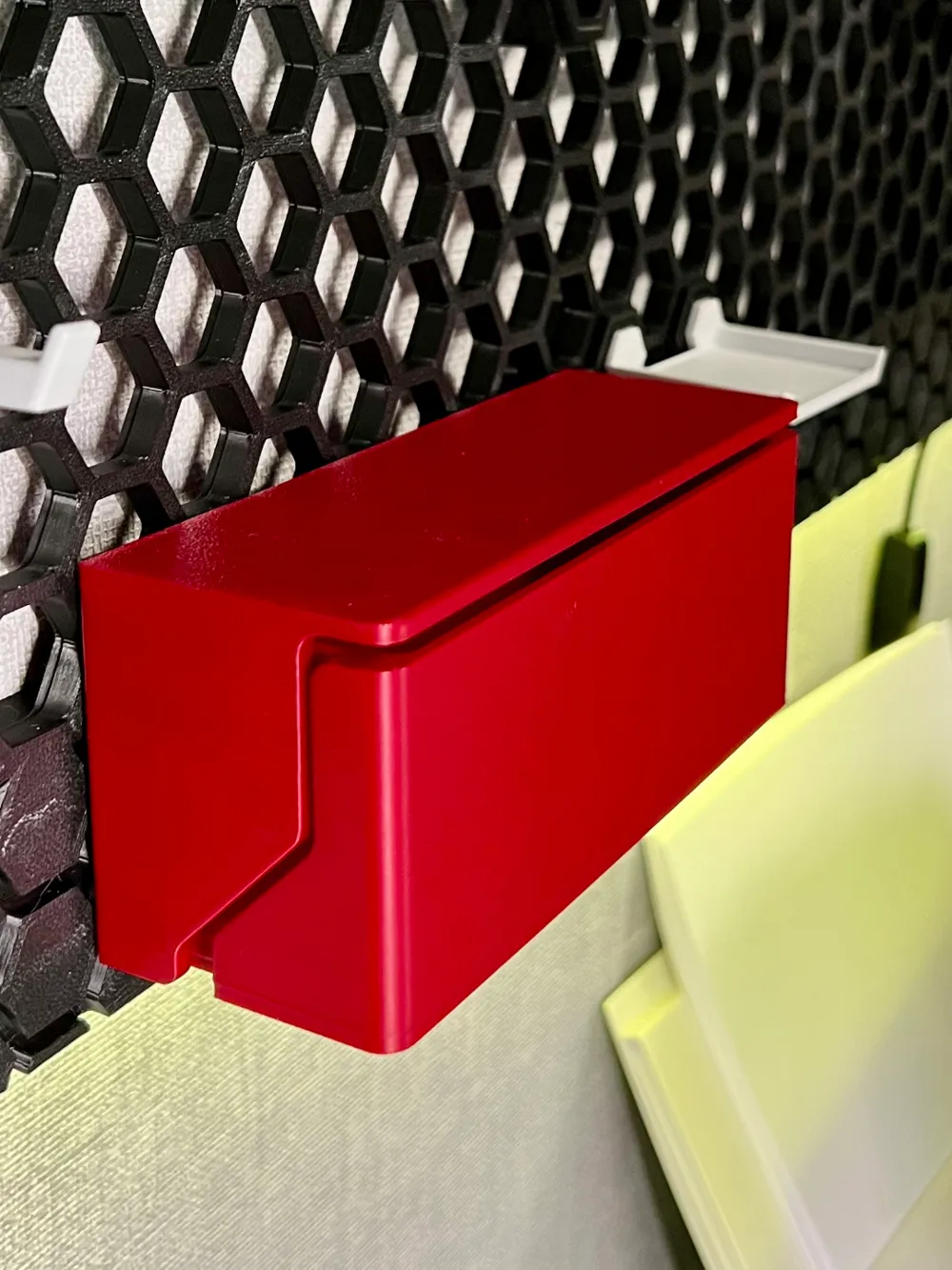 Tilted Drawer for Honeycomb Storage Wall - Free 3D Print Model - MakerWorld