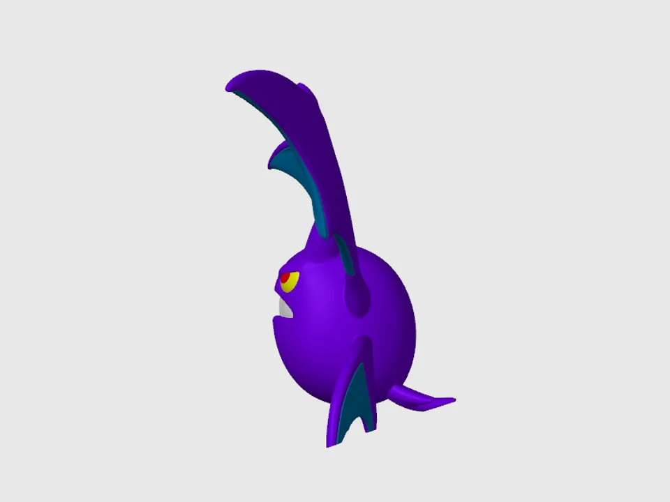 Crobat Multicolor - Free 3D Print Model - MakerWorld