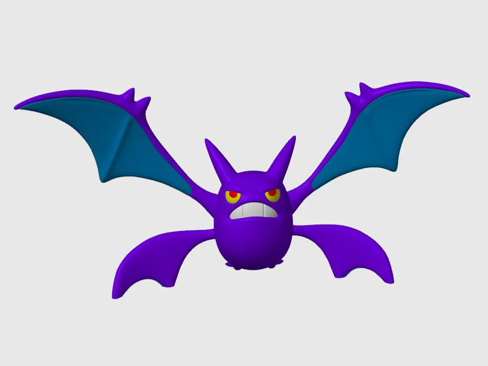 Crobat Multicolor by entroisdimensions_figurine MakerWorld: Download ...