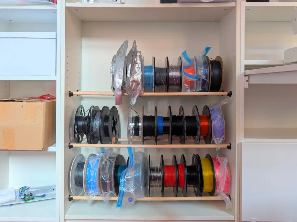 Filament Storage System for 16mm rods by Modular Mapping MakerWorld ...