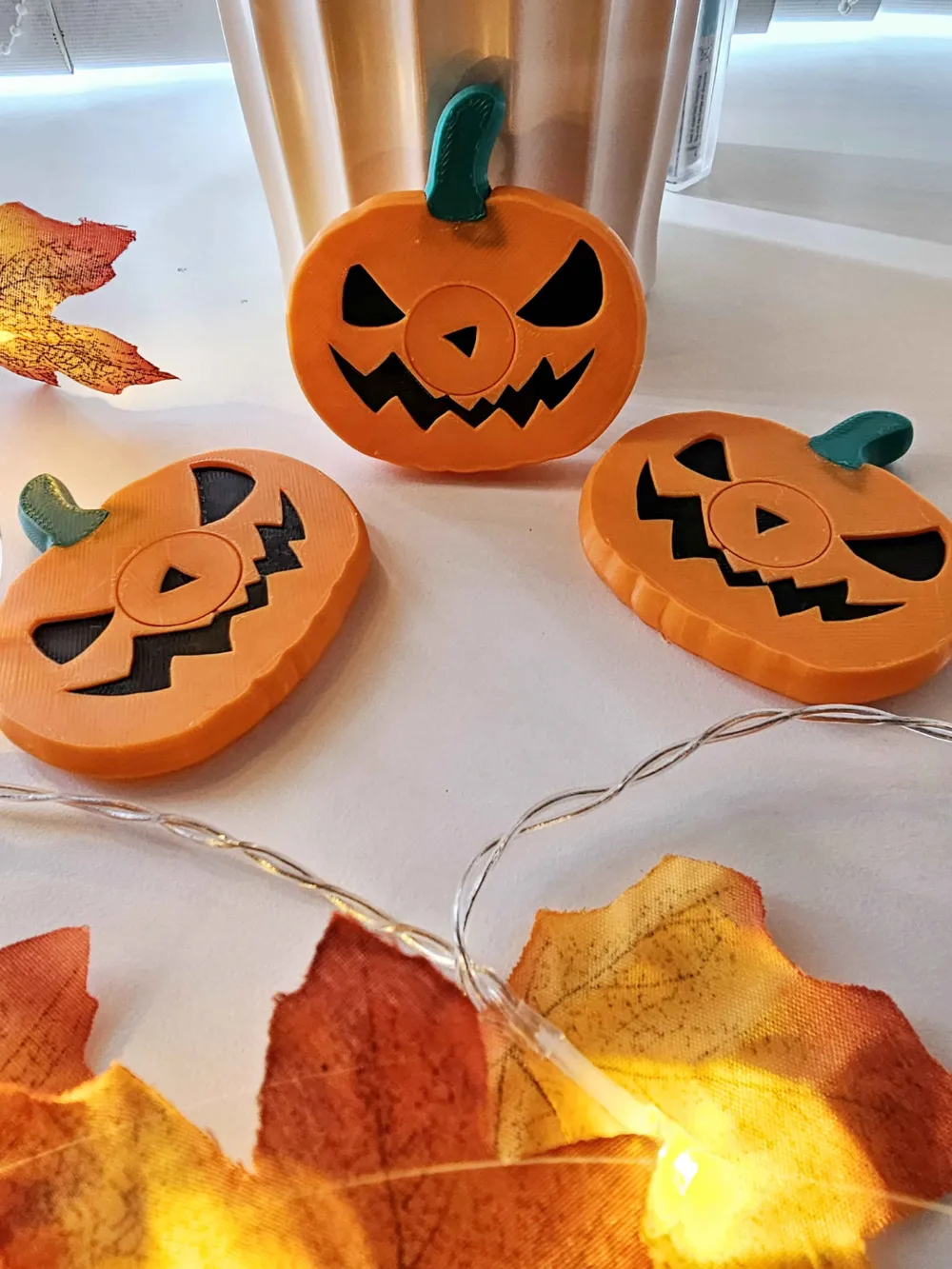 Pumpkin Fidget Spinner by The Dingbat Army - MakerWorld