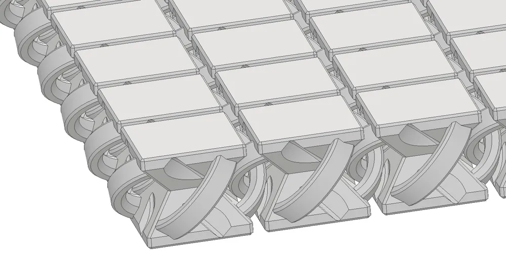 Flex Fabric – Printable Pixel Mesh - Free 3D Print Model - MakerWorld
