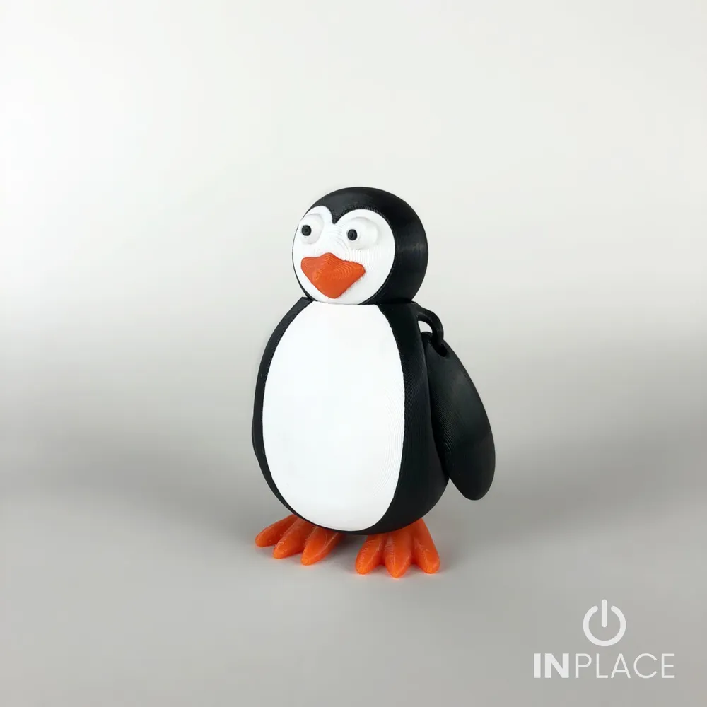 Cute Penguin Articulated by InPlace MakerWorld: Download Free 3D Models
