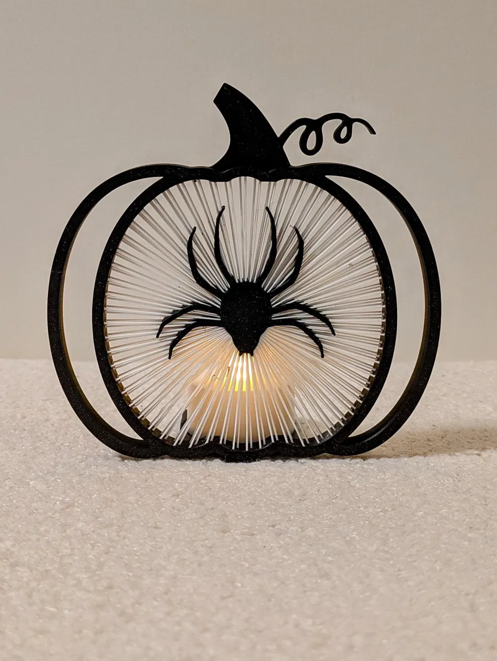 Spider String Art Pumpkin Tealight Holder by lov3d MakerWorld: Download ...