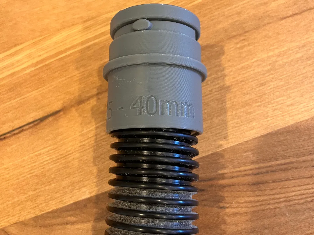 40mm to C35 dust extraction adapter - Free 3D Print Model - MakerWorld