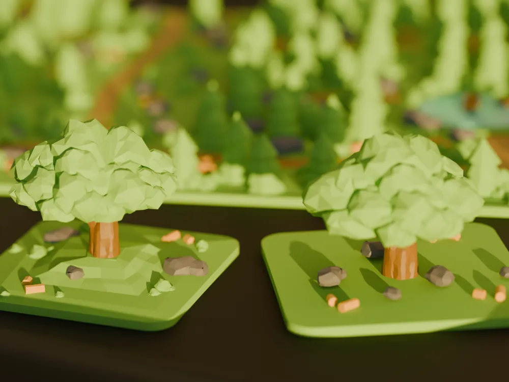 Giant Tree - Mini Forest Diorama Series by CatTheRat MakerWorld ...