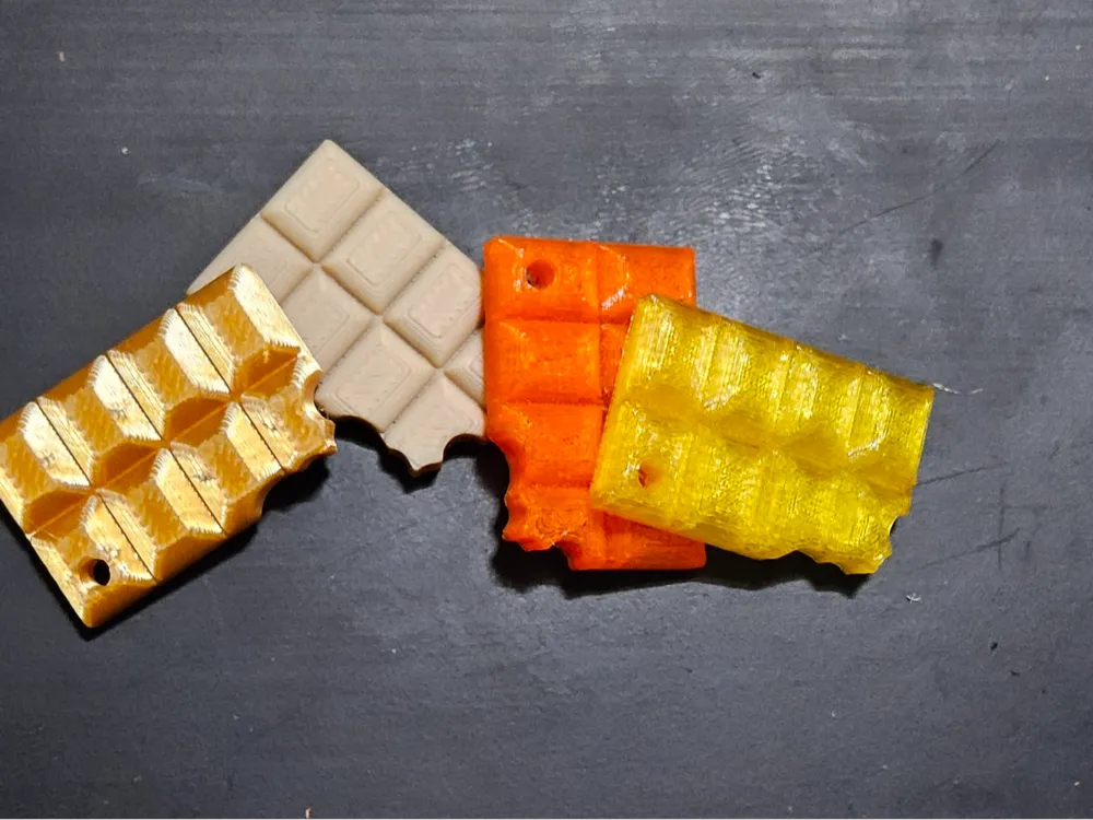 Chocolate bar key chain by T&T Production - MakerWorld