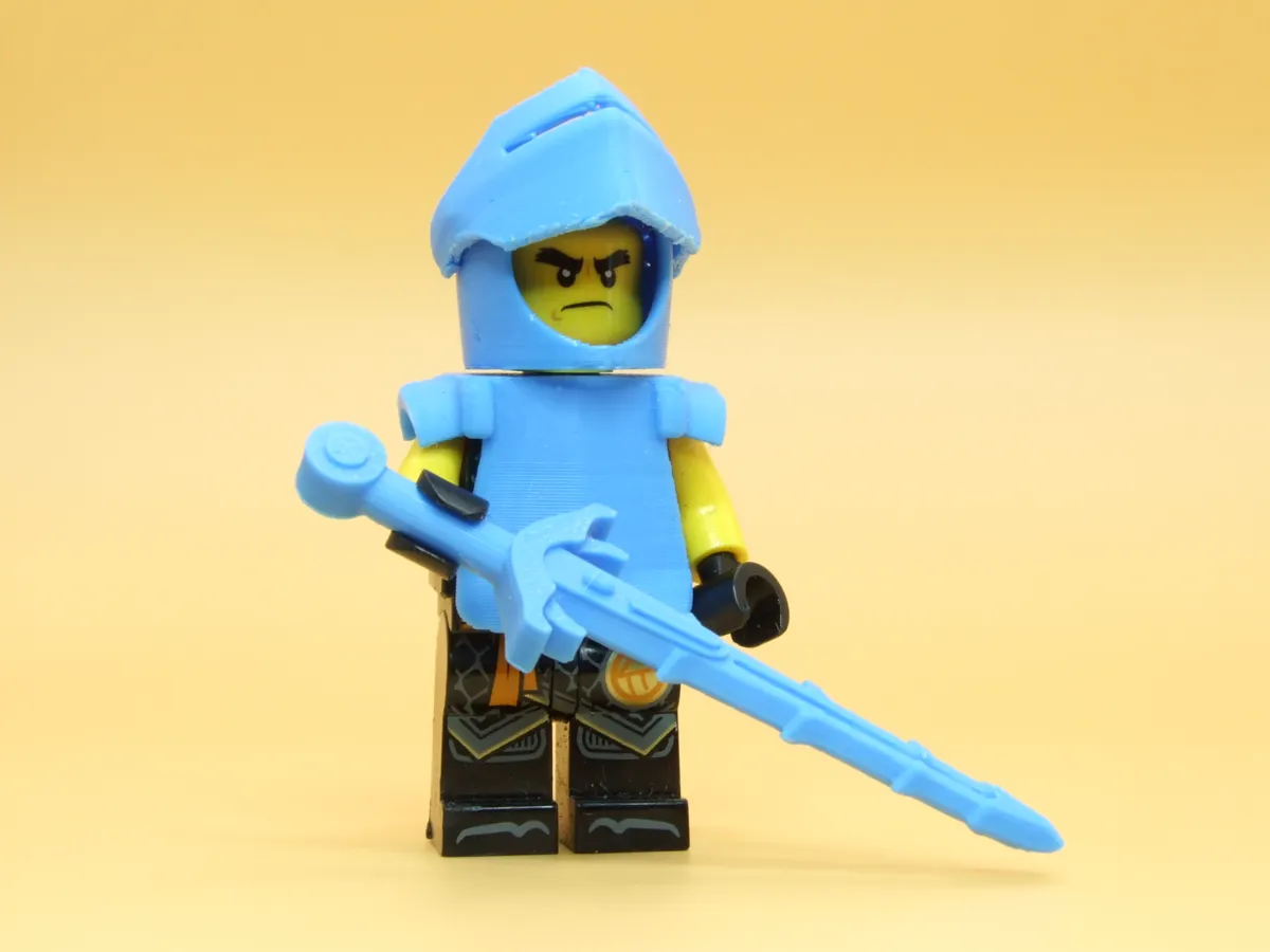 Uriziel Two-Handed Sword Minifigure Brick - Free 3D Print Model ...