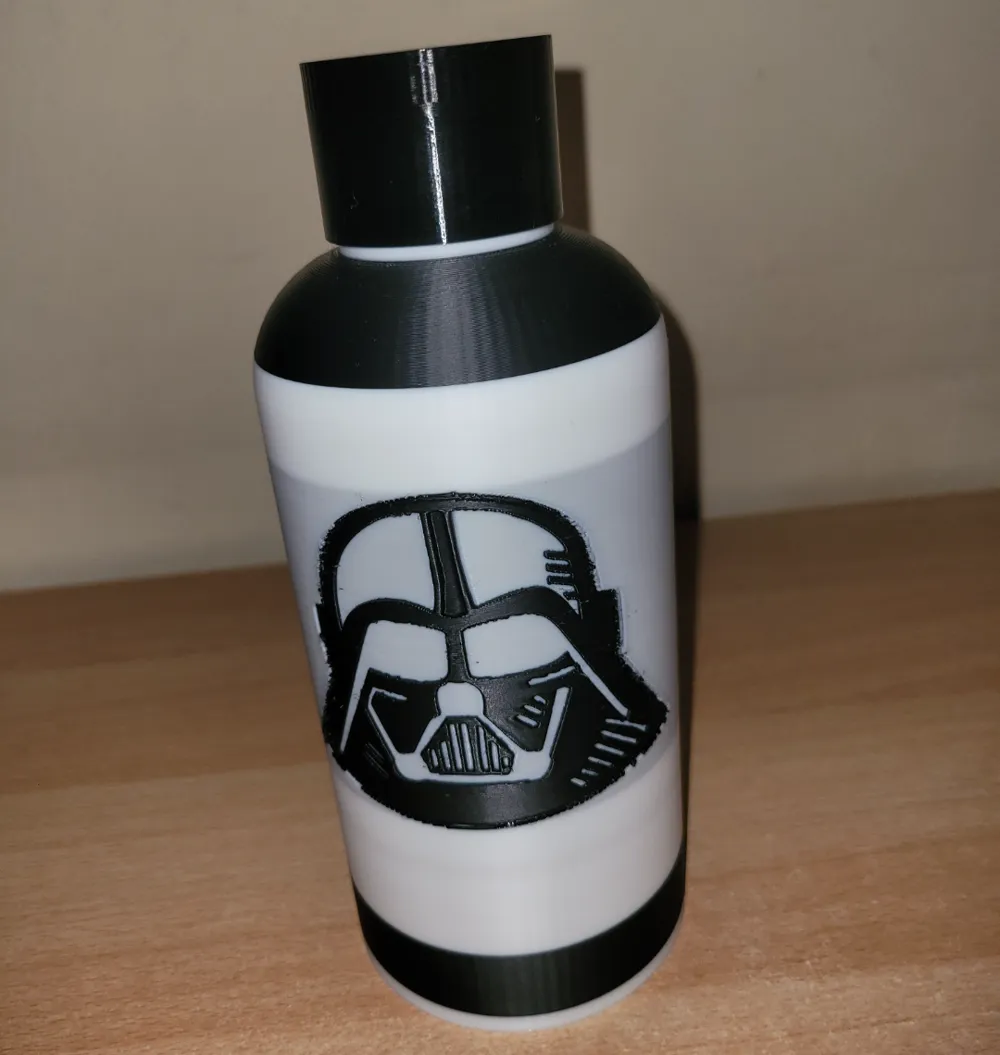 Star Wars Water Bottle (Darth Vader) by Filippo02 - MakerWorld