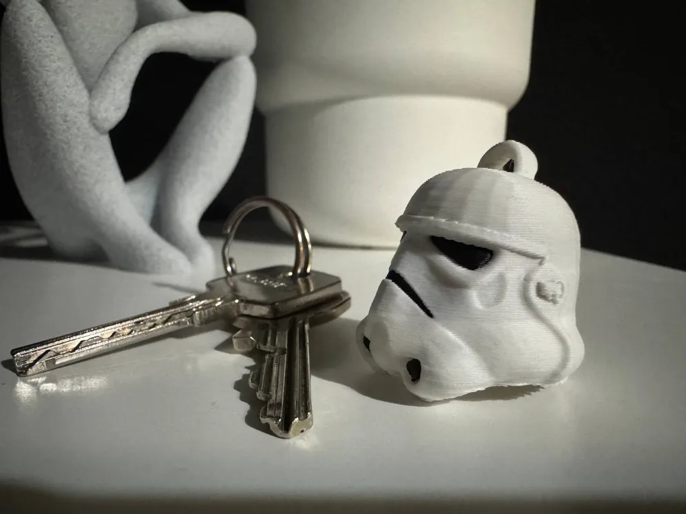 Star wars Stormtrooper Keychain by Hitarii MakerWorld: Download Free 3D ...