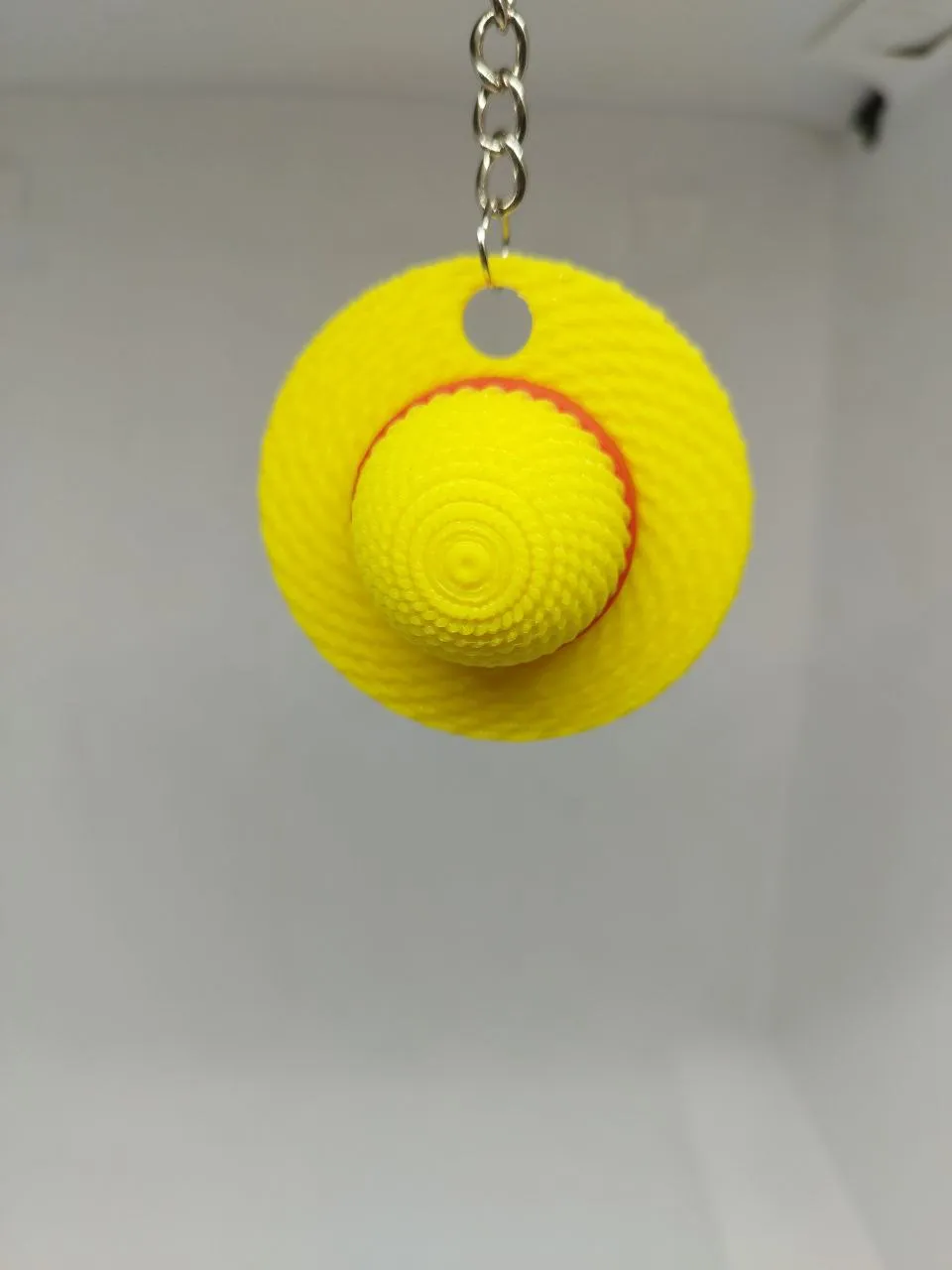 Luffy's Straw Hat Keychain Version - Free 3D Print Model - MakerWorld