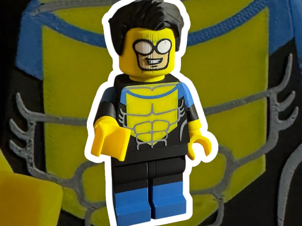 Invincible from Invincible Comics 8 1/4" tall - Free 3D Print Model ...
