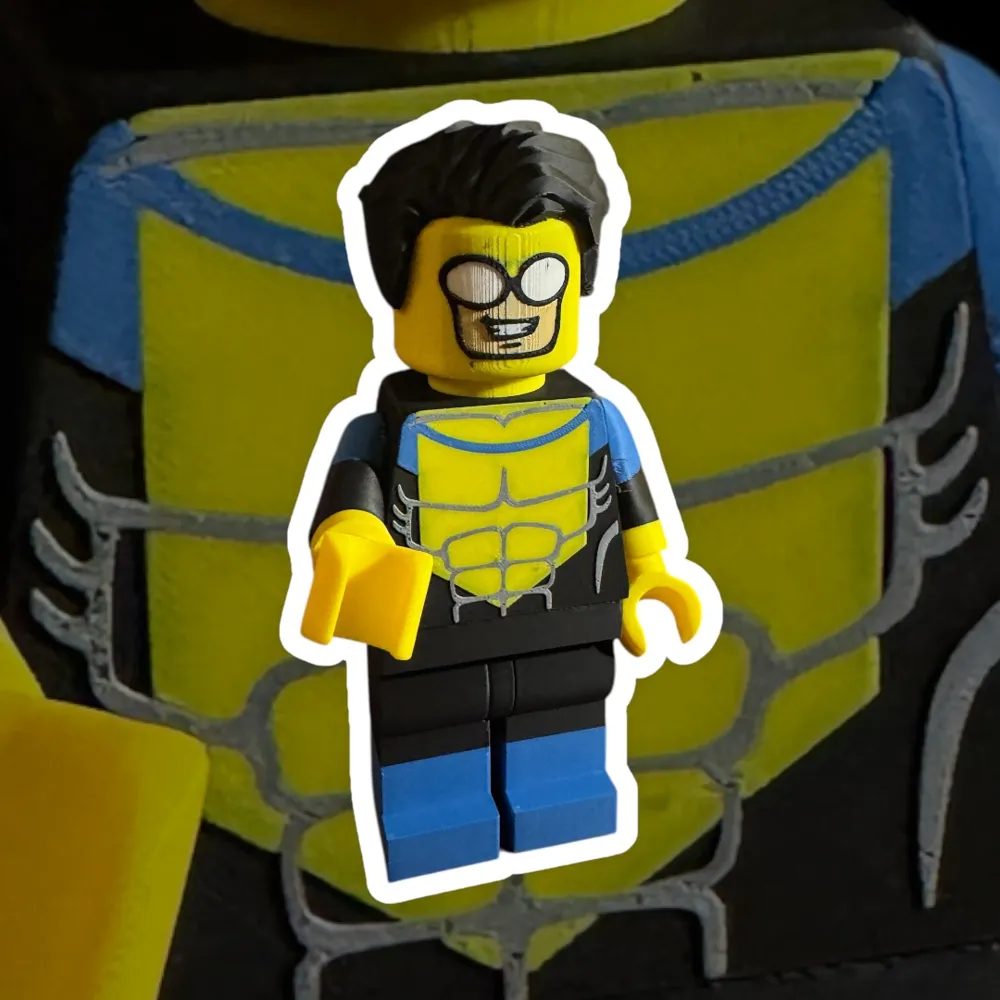 Invincible from Invincible Comics 8 1/4" tall - Free 3D Print Model ...