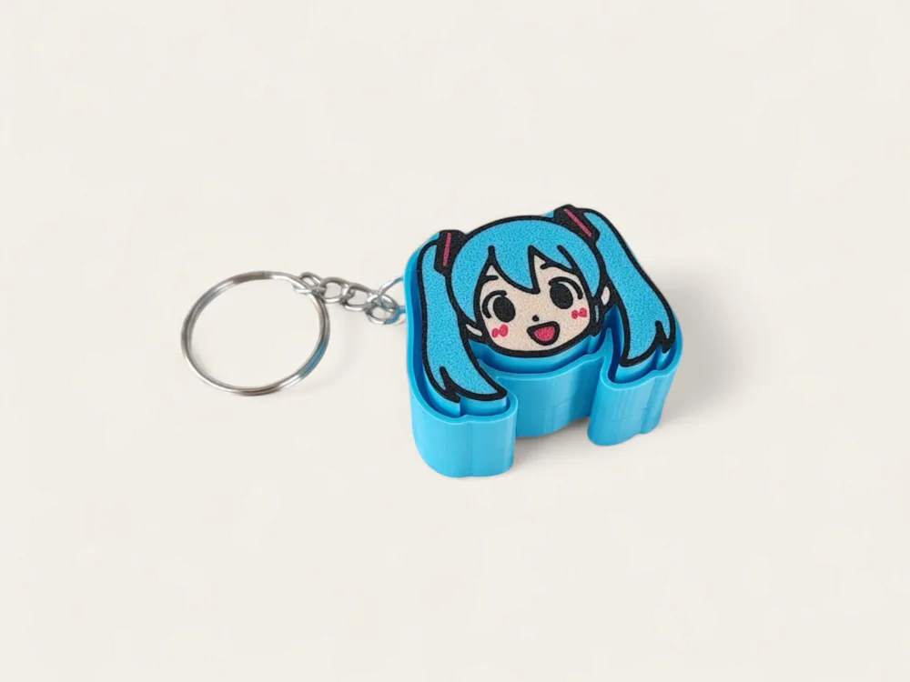 Hatsune Miku Clicker - Free 3D Print Model - MakerWorld